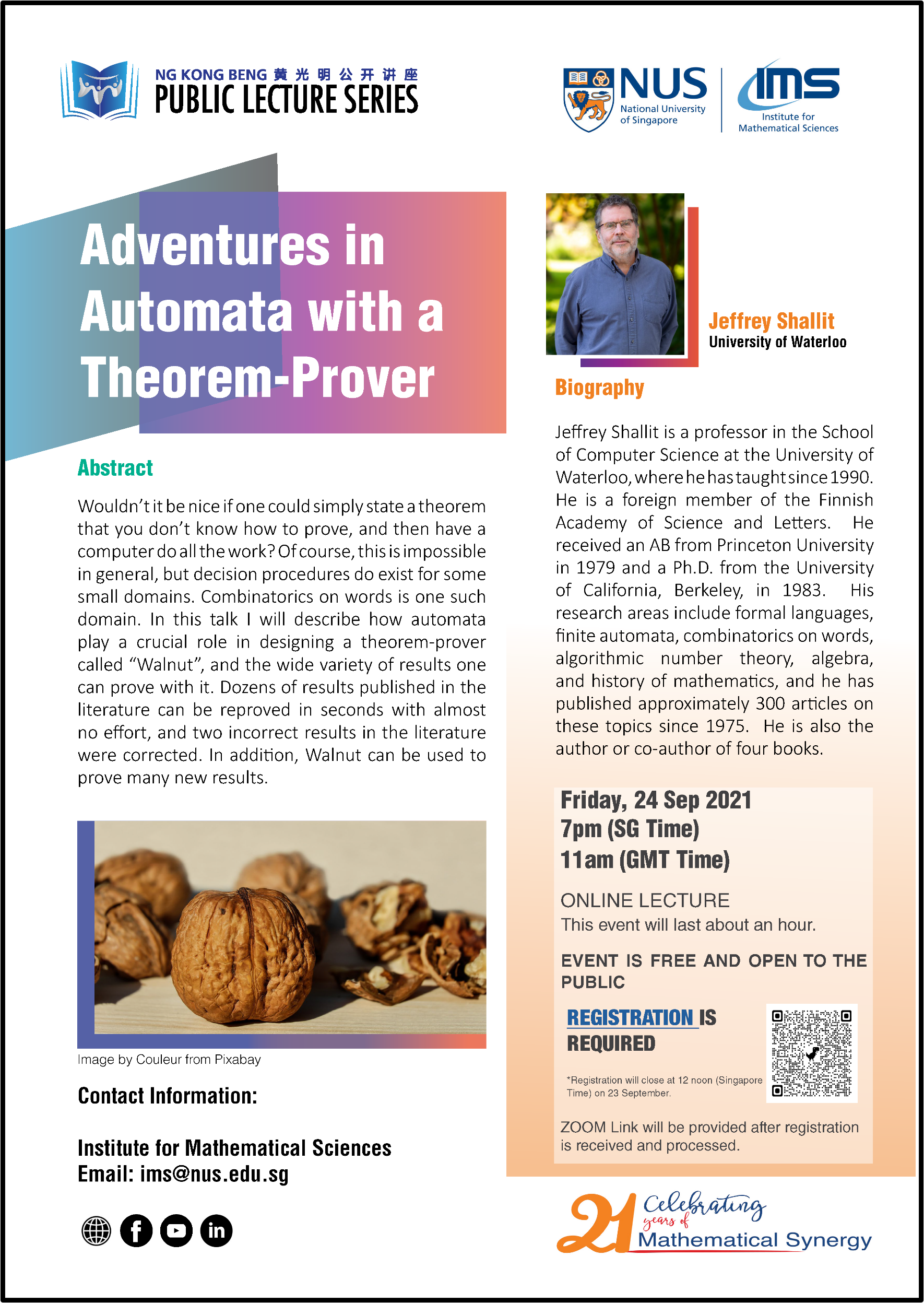 Adventures in Automata with a Theorem-Prover – Institute for ...