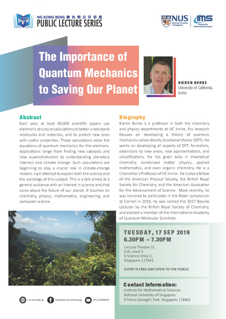 The Importance of Quantum Mechanics to Saving Our Planet – Institute ...